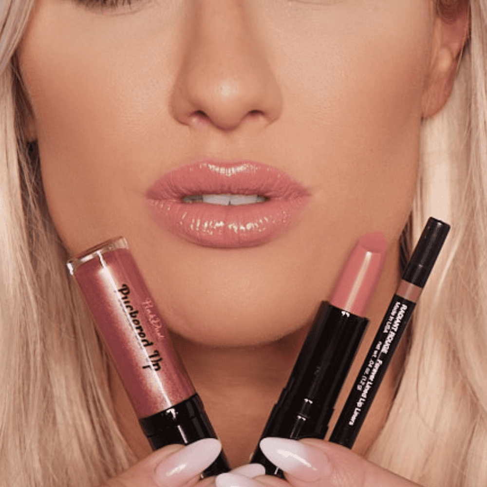 Malia Rose Lip Combo – Pink Dust Cosmetics