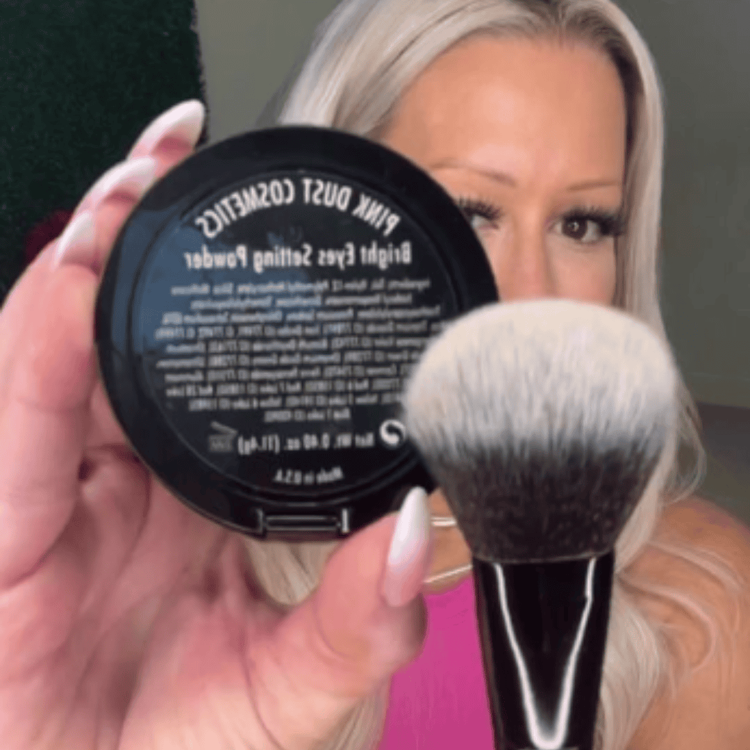 Bright Eyes Setting Powder – Pink Dust Cosmetics