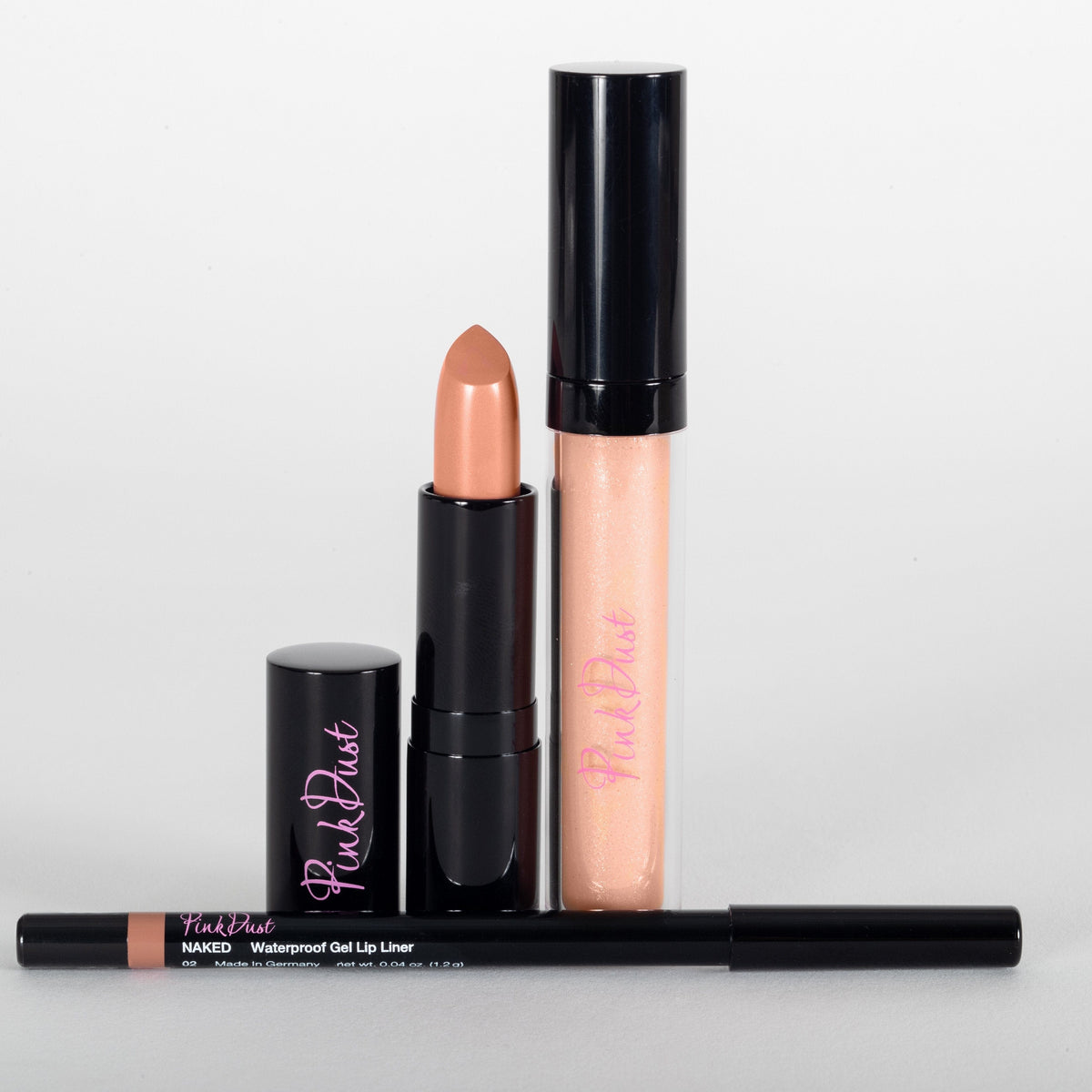 Pink Champagne Lip Combo – Pink Dust Cosmetics